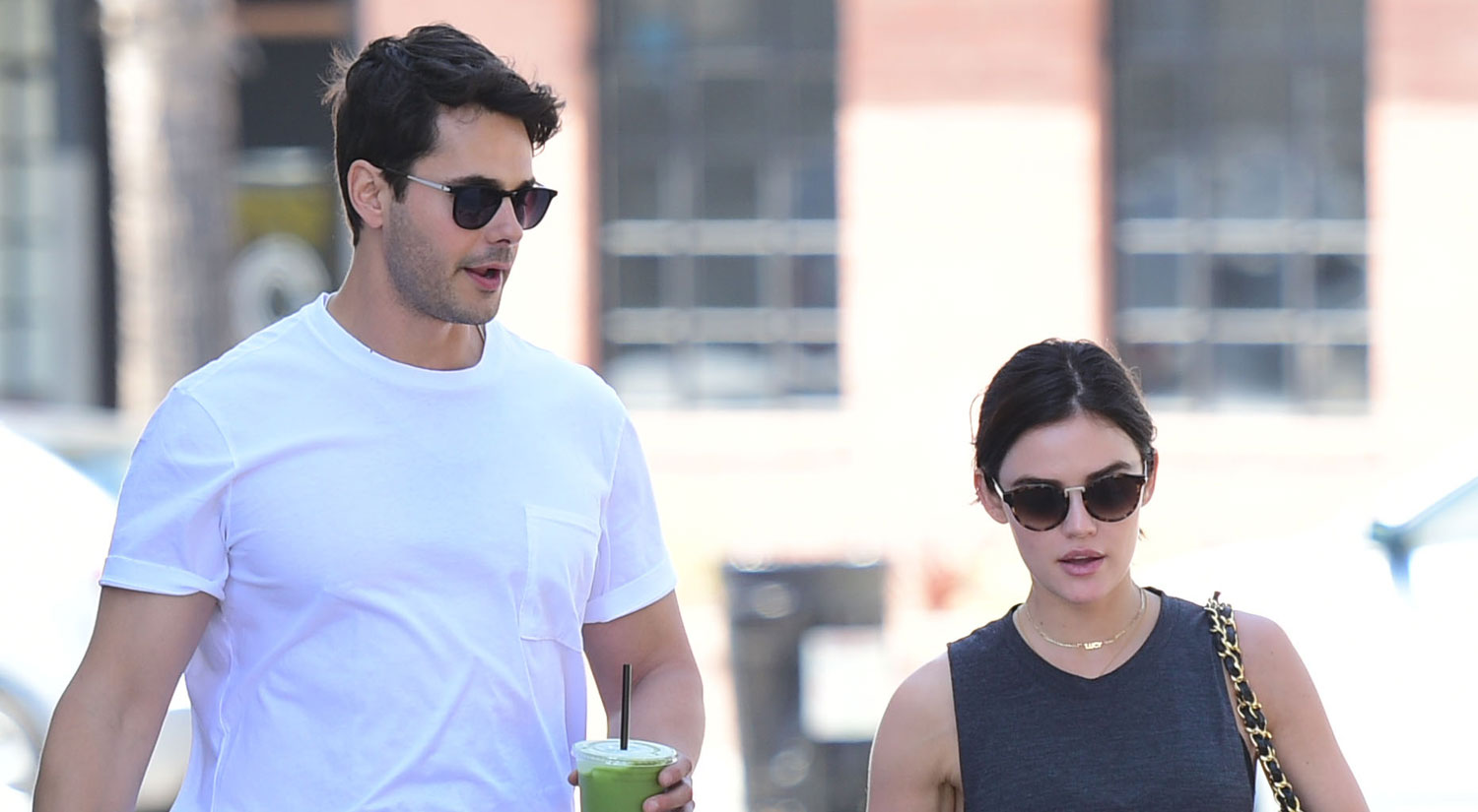 Lucy Hale & Jayson Blair Get In Sibling Bonding Time | Jayson Blair ...