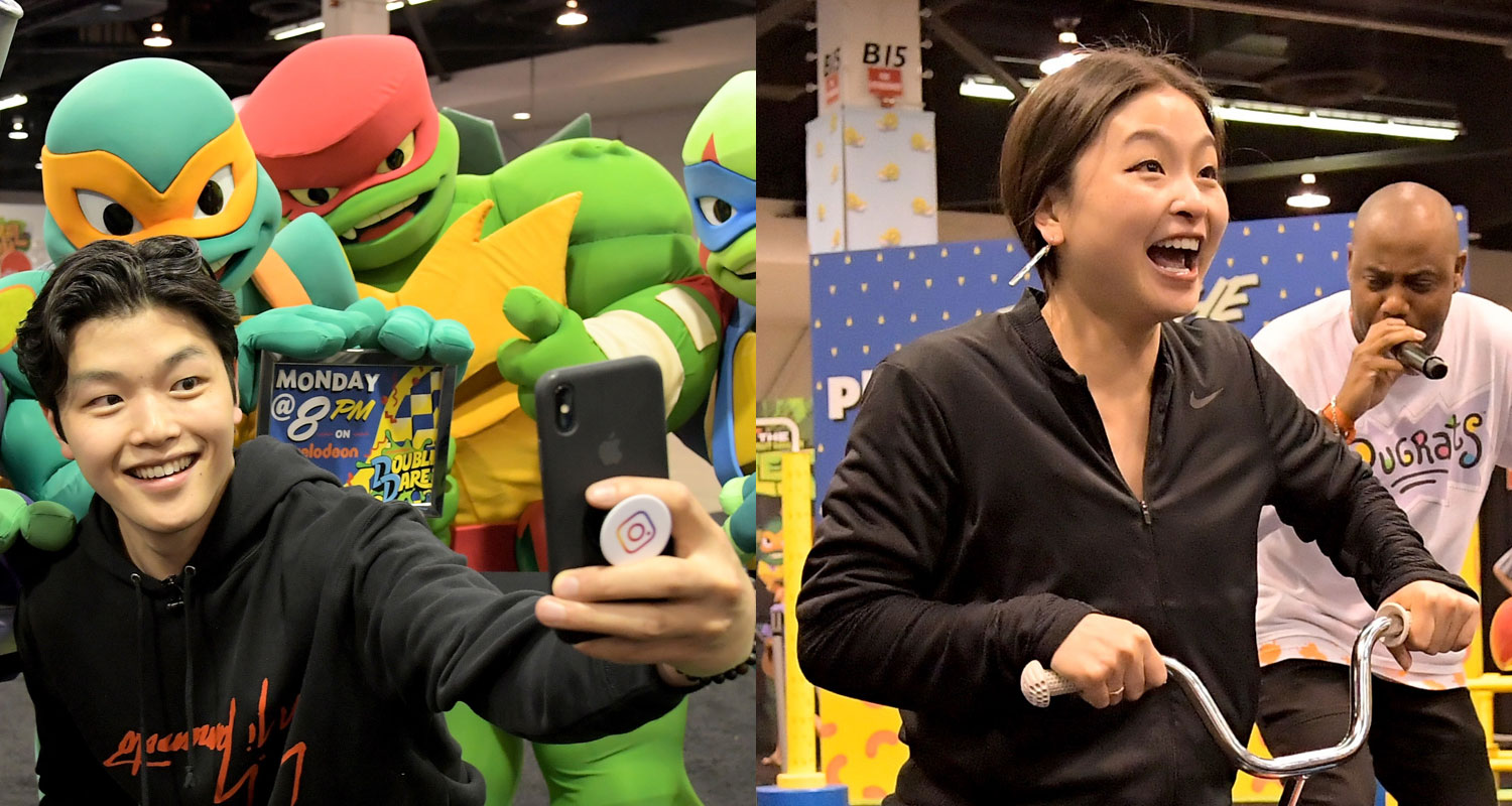 Alex & Maia Shibutani Have Too Much Fun at Nickelodeon’s VidCon 2018 ...
