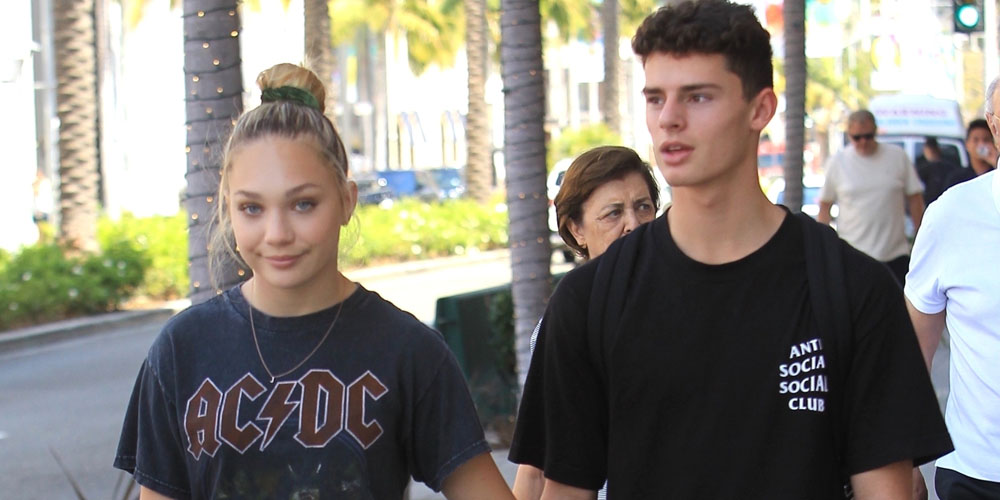 Maddie Ziegler & Jack Kelly Hold Hands While Shopping in LA | Jack ...