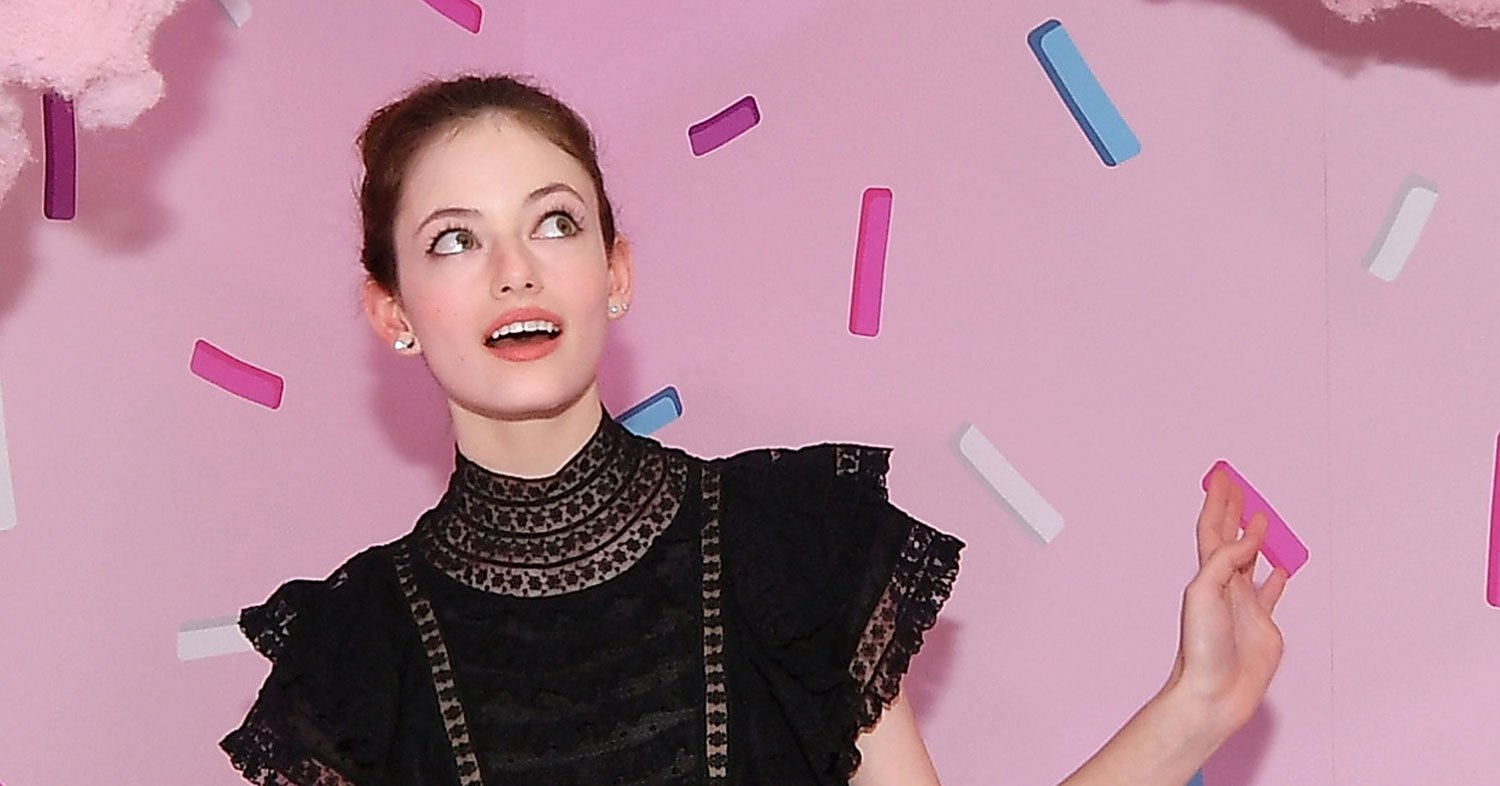 Mackenzie Foy Gets Caught in a Sprinkle Storm at ‘Nutcracker & the Four ...