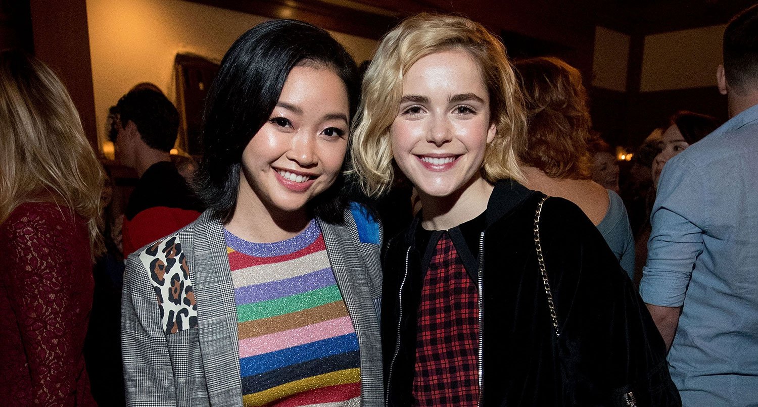 Kiernan Shipka & Lana Condor Check Out ‘Chilling Adventures of Sabrina ...