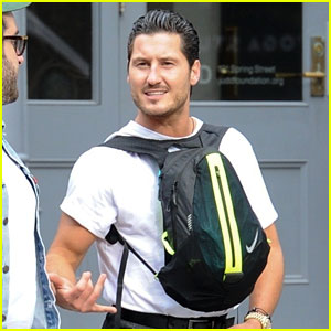 Val Chmerkovskiy Wears His Backpack Backwards In NYC | Val Chmerkovskiy ...