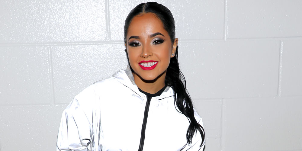 Becky G Helped Steve Aoki Cake a Fan at iHeartRadio’s Fiesta Latina ...