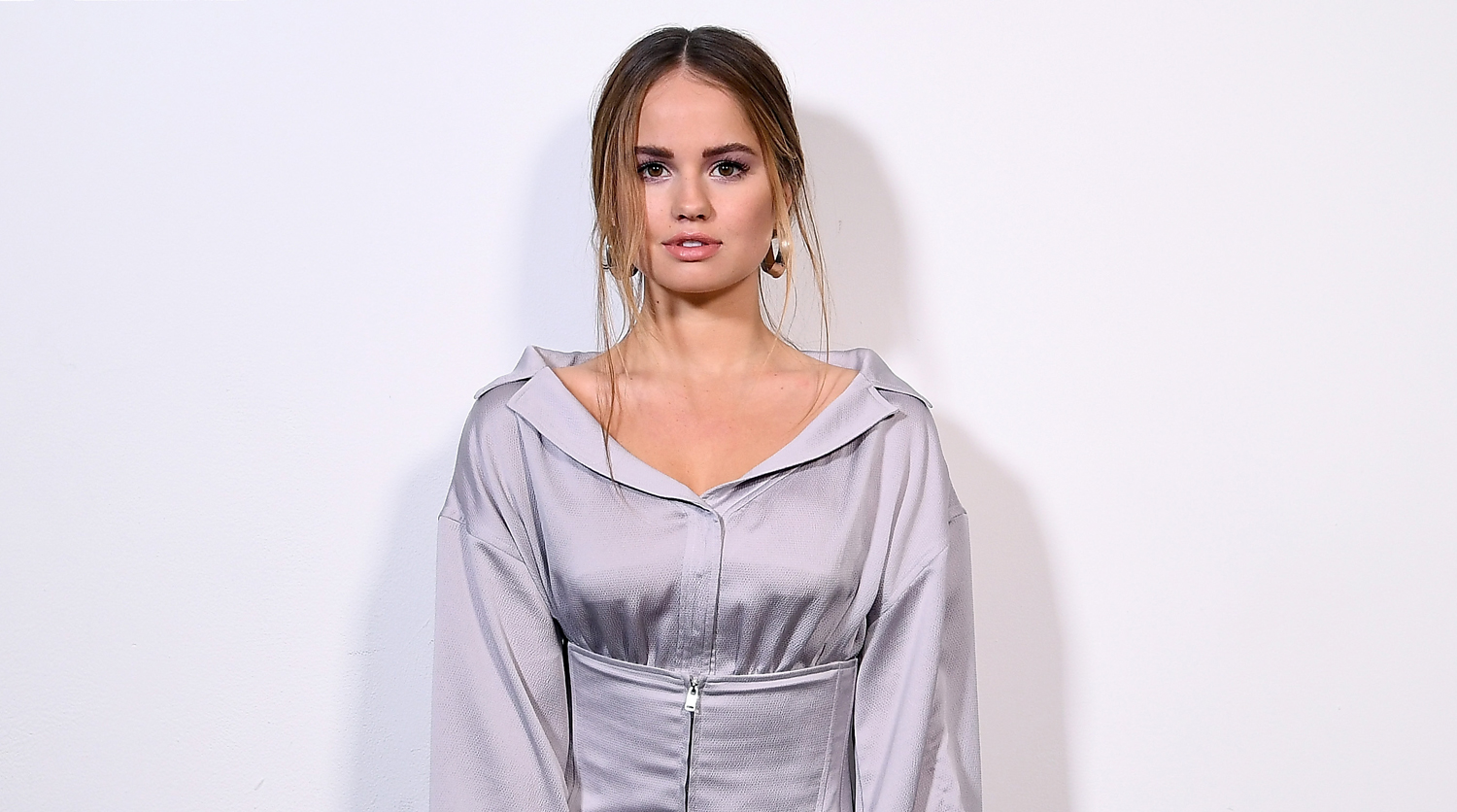 Debby Ryan is Pretty in Purple at Adeam’s New York Fashion Week Show ...
