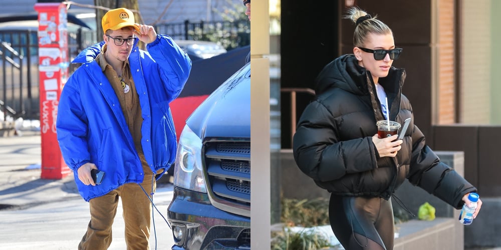 Justin & Hailey Bieber Step Out for the Day in New York City | Hailey ...