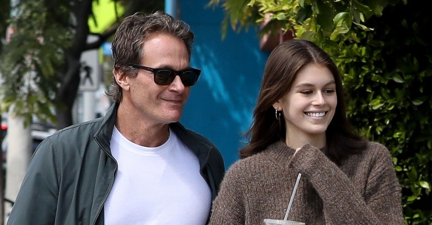 Kaia Gerber Goes Out for Matcha Date with Dad Rande | Kaia Gerber ...