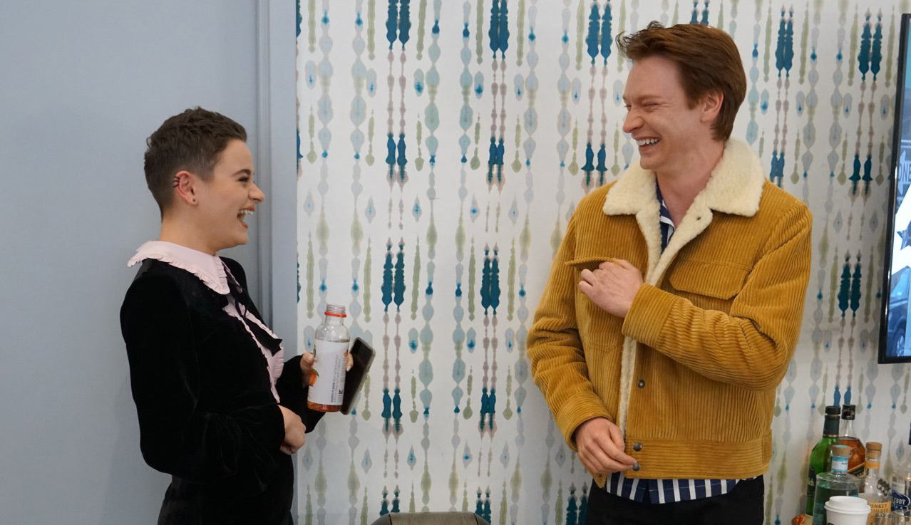 Watch Joey King Scare Calum Worthy During ‘The Act’ Press Day! | Calum ...