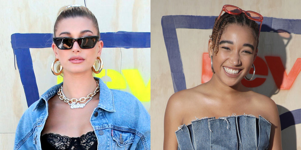 Hailey Bieber & Amandla Stenberg Hit Up Levi’s Party at Coachella 2019 ...