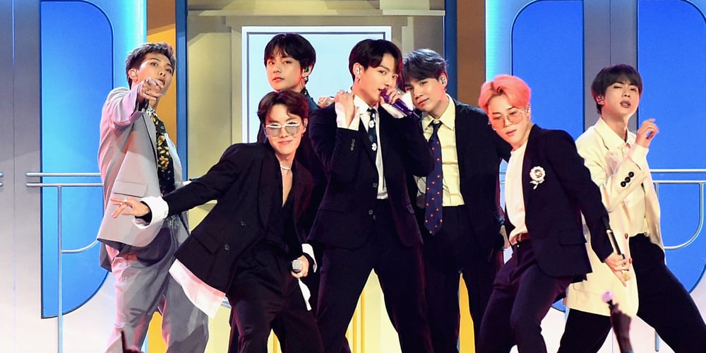 BTS & Halsey Slay Their Debut Live Performance of ‘Boy With Luv’ at ...