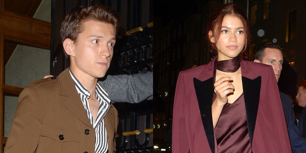 Zendaya Steps Out in Chic Burgundy Look for ‘Spider-Man’ Cast Dinner ...
