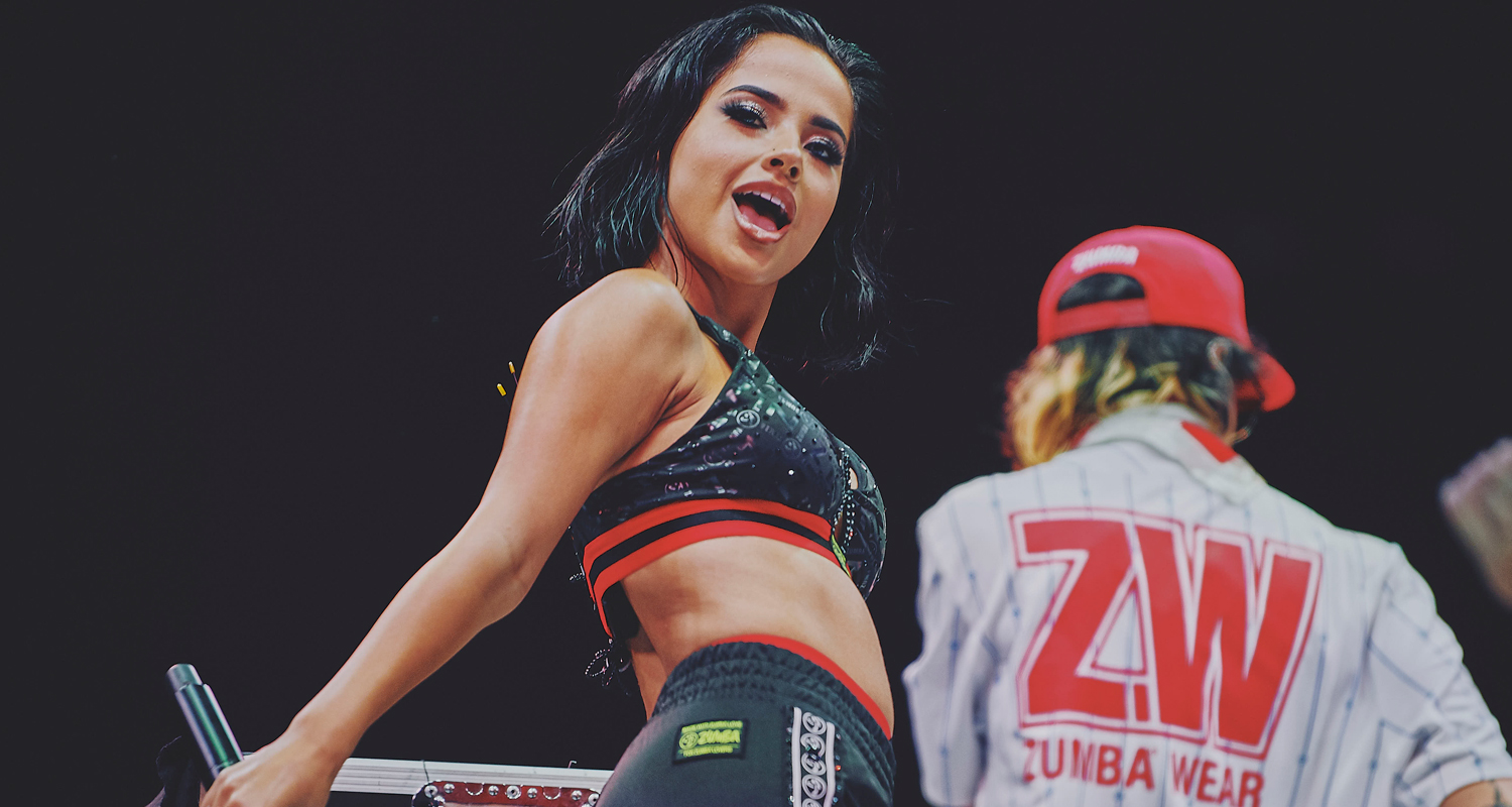 Becky G Takes the Stage at Zumba Convention After Dropping ‘Mueve ...
