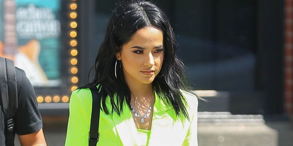 Becky G Stuns in Neon Green Ahead of Amazon Prime Day Concert | Becky G ...