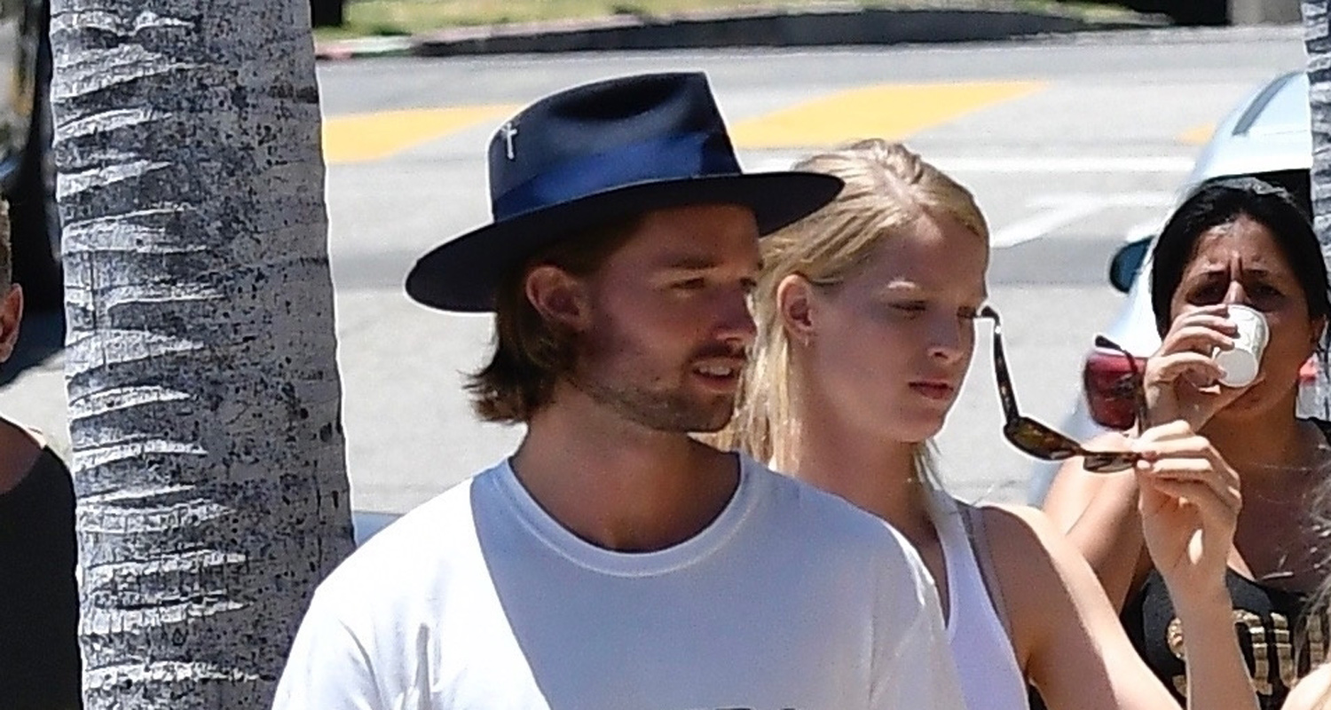 Patrick Schwarzenegger & Abby Champion Hang Out With His Family | Abby ...