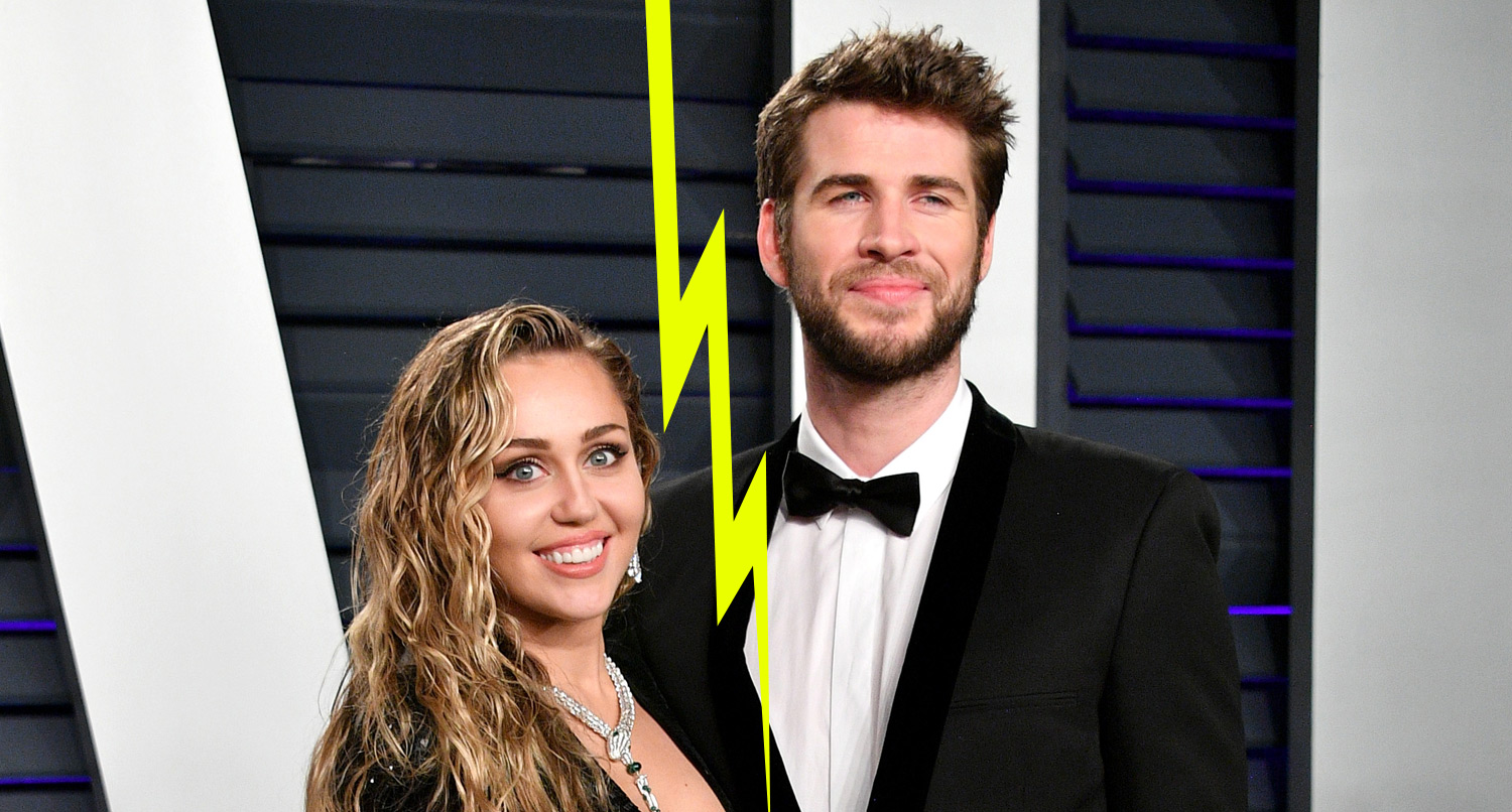 Miley Cyrus & Liam Hemsworth Separate After 8 Months of Marriage | Liam ...
