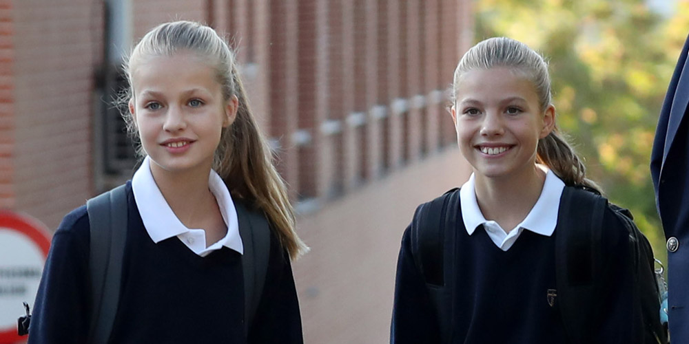 Princess Leonor of Spain Kicks Off School Year with Sister Sofia ...