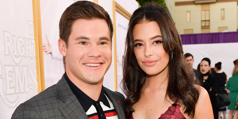 Chloe Bridges Is Engaged To Adam Devine – See Her Ring! | Adam Devine ...