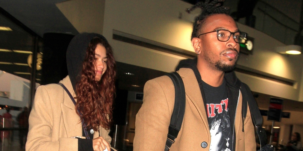 Zendaya Goes For Comfort While Catching A Flight Out of Los Angeles ...