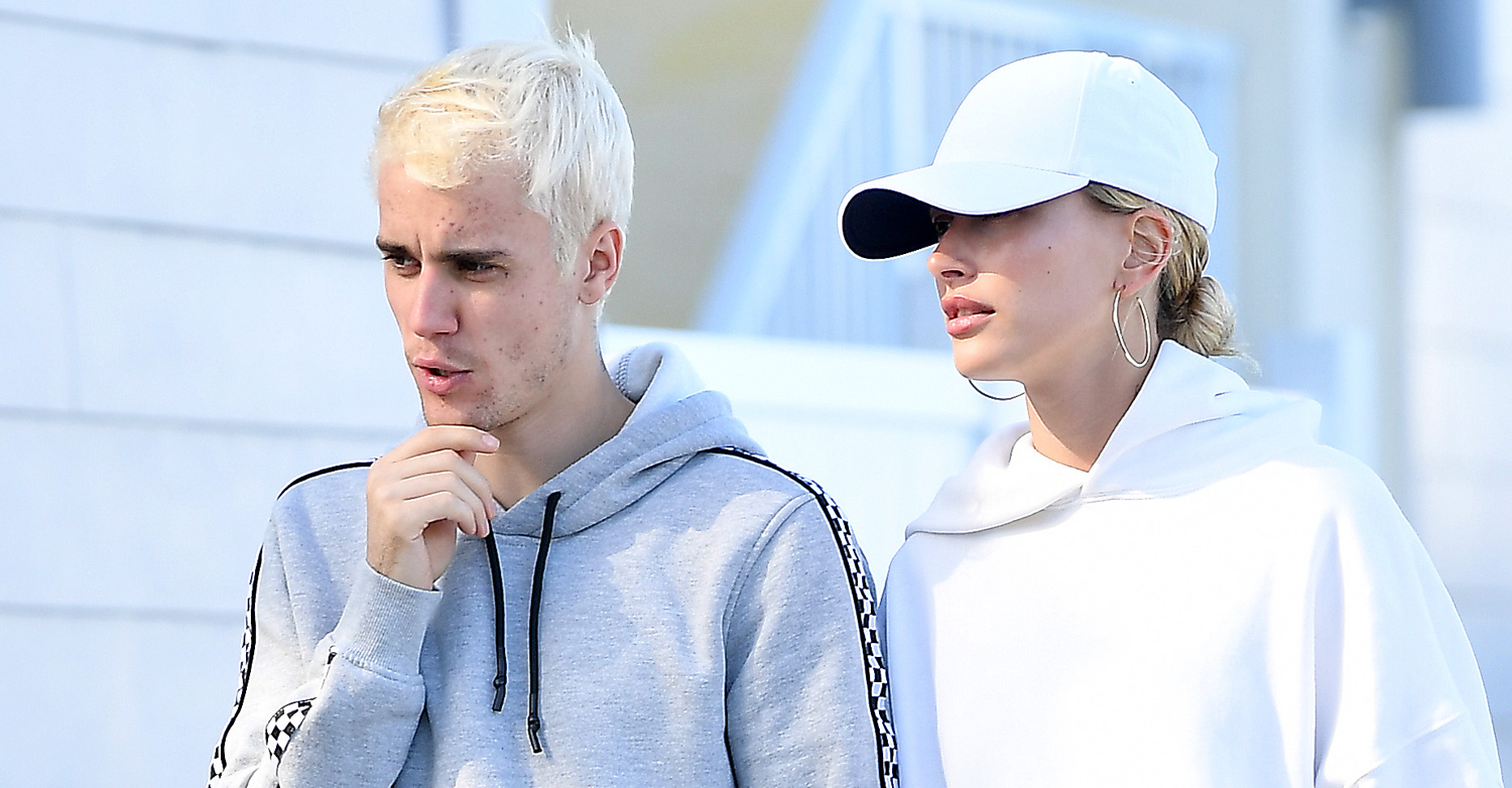 Justin Bieber Holds Hands with Wife Hailey as They Head to Lunch ...
