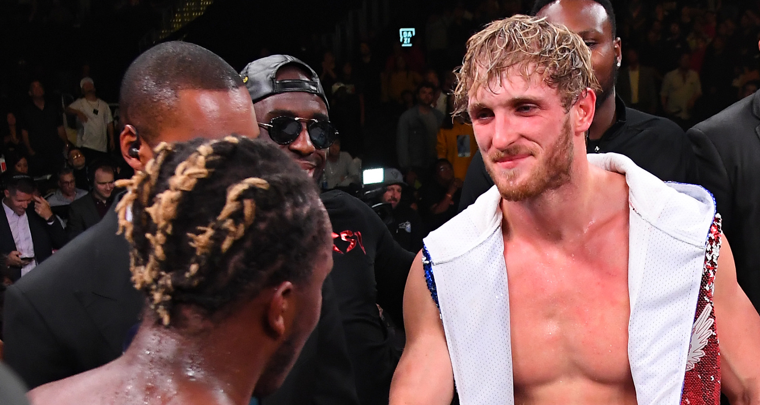 Logan Paul Congratulates KSI After Losing Boxing Rematch | KSI, Logan ...