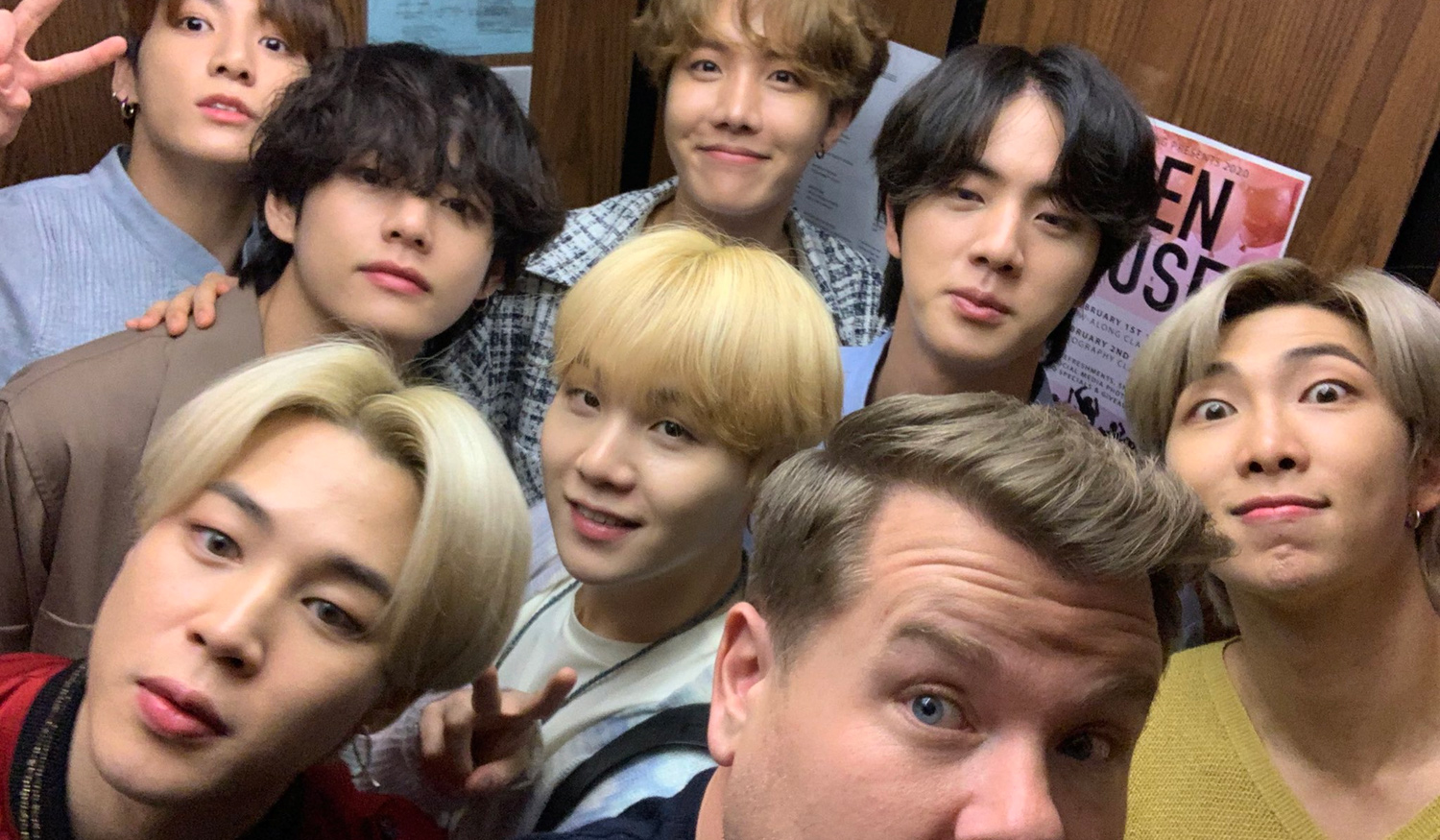 James Corden Hands Out Cupcakes to BTS Army Outside of His Show | BTS ...