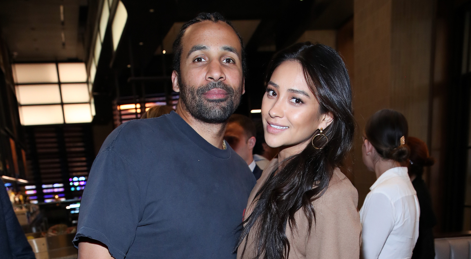 Shay Mitchell Couples Up with Matte Babel at Hulu Event in Vegas ...