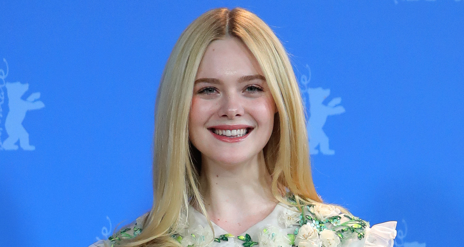 Elle Fanning Wears Fresh Off The Runway Dress to ‘The Roads Not Taken ...