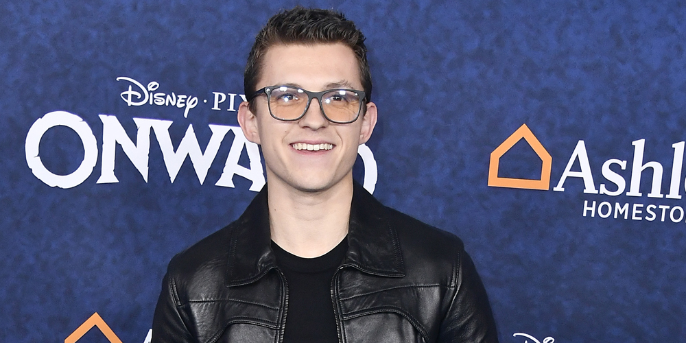 Tom Holland Hits The Blue Carpet At ‘onward’ Premiere | Tom Holland