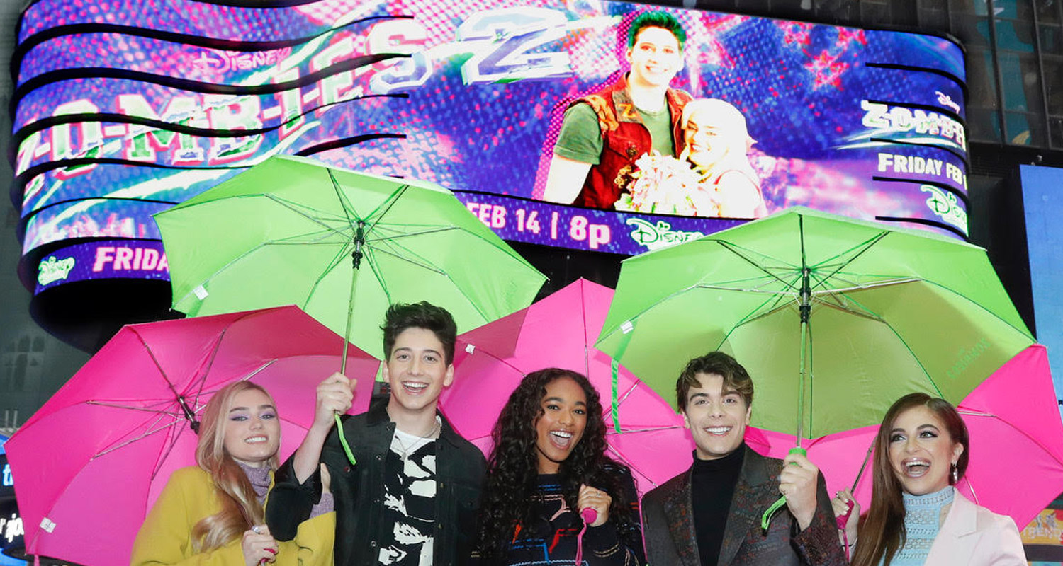 The ‘Zombies 2′ Cast React To Seeing Their Faces On Billboards In Times ...