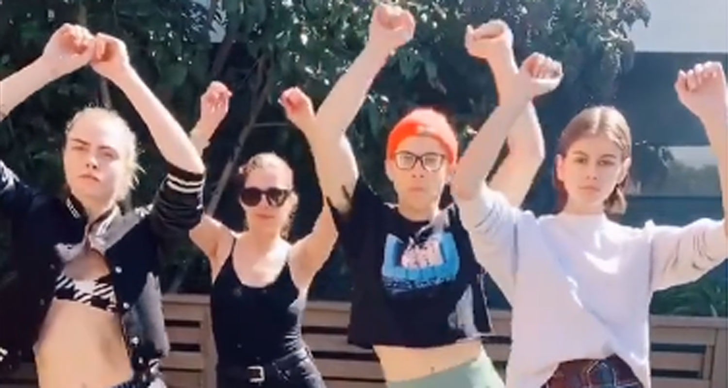 Ashley Benson & Cara Delevingne Take Over TikTok With Their Famous ...