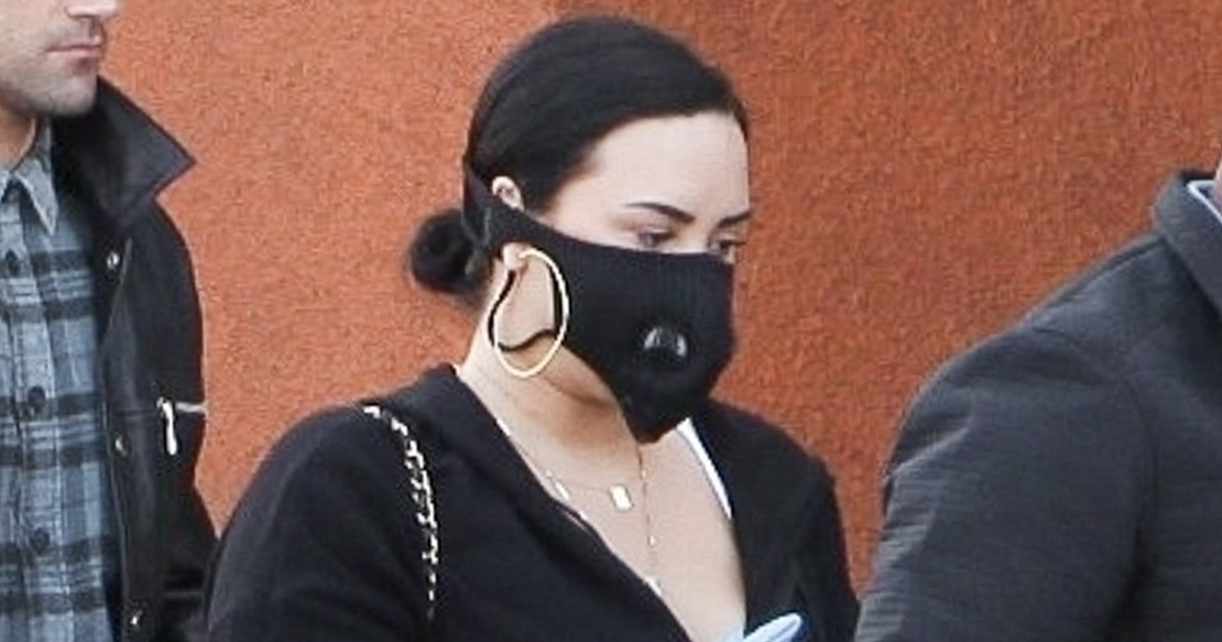 Demi Lovato Steps Out Wearing a Mask & Gloves Amid Coronavirus Pandemic ...