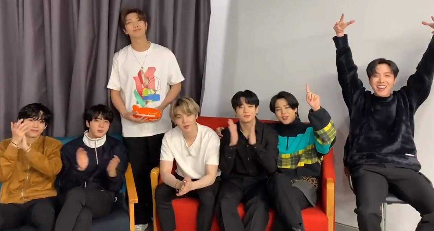 BTS Win Another Blimp at Kids’ Choice Awards 2020! | 2020 Kids' Choice ...