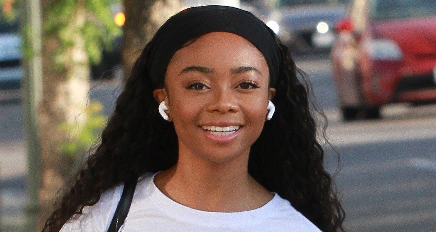 Skai Jackson Has a Message For Fans While Heading To ‘DWTS’ Rehearsals ...
