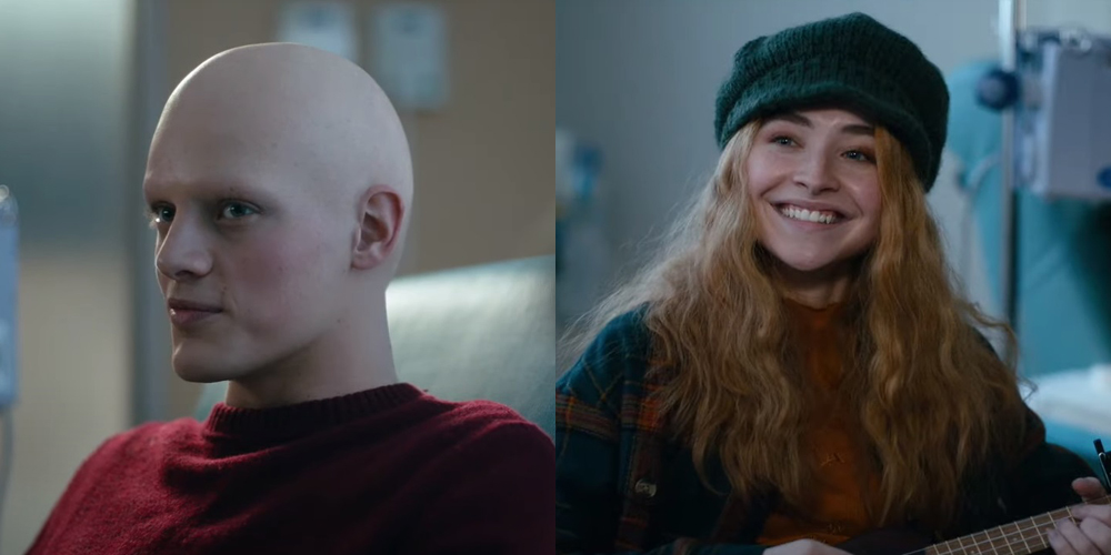 Fin Argus Shows Off Bald Head In New ‘Clouds’ Trailer With Sabrina ...