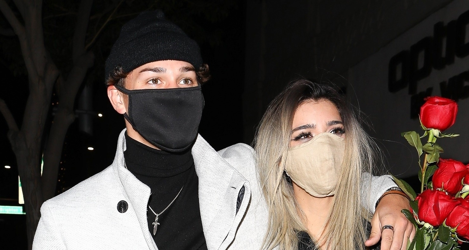 Dixie D’Amelio & Noah Beck Color Coordinate During Night Out With ...