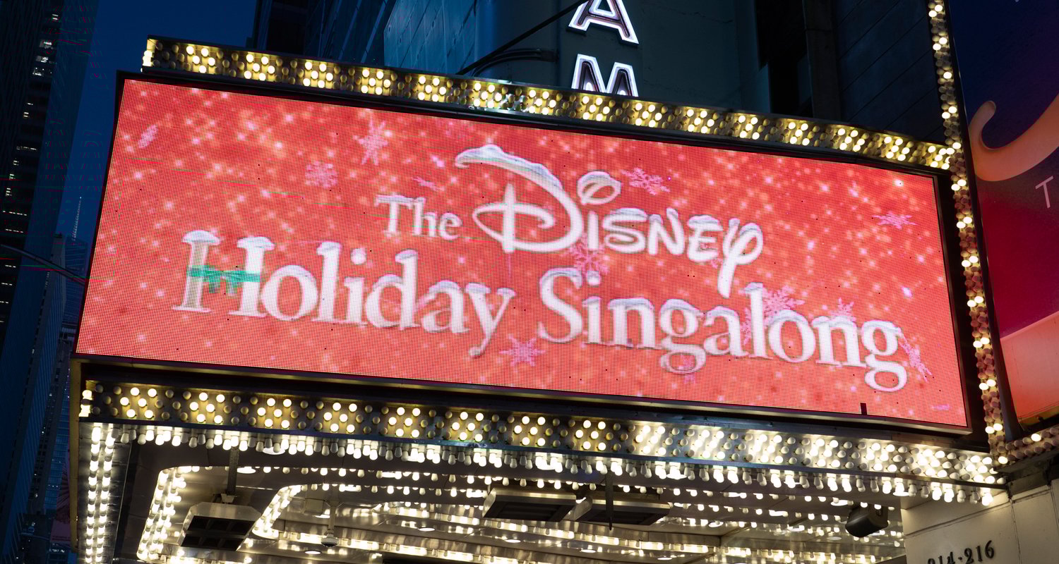 The Disney Holiday Singalong Airs Tonight – Full List of Songs ...