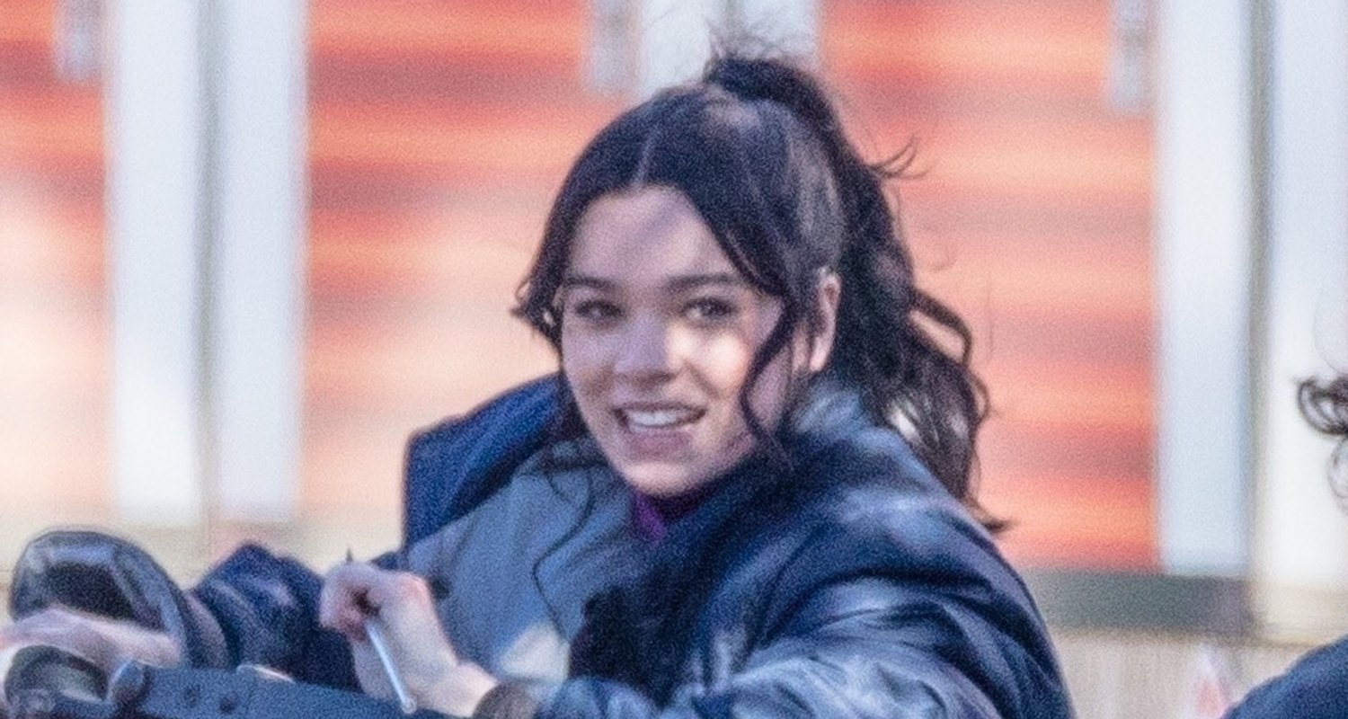 Hailee Steinfeld Continues Filming ‘Hawkeye’ Series With Co-Star Jeremy ...