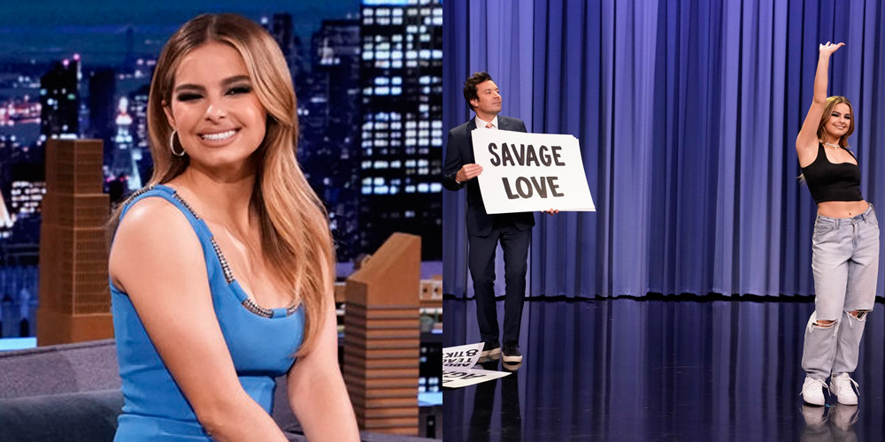Addison Rae Teaches Jimmy Fallon TikTok Dances & Performs ‘Obsessed’ On ...