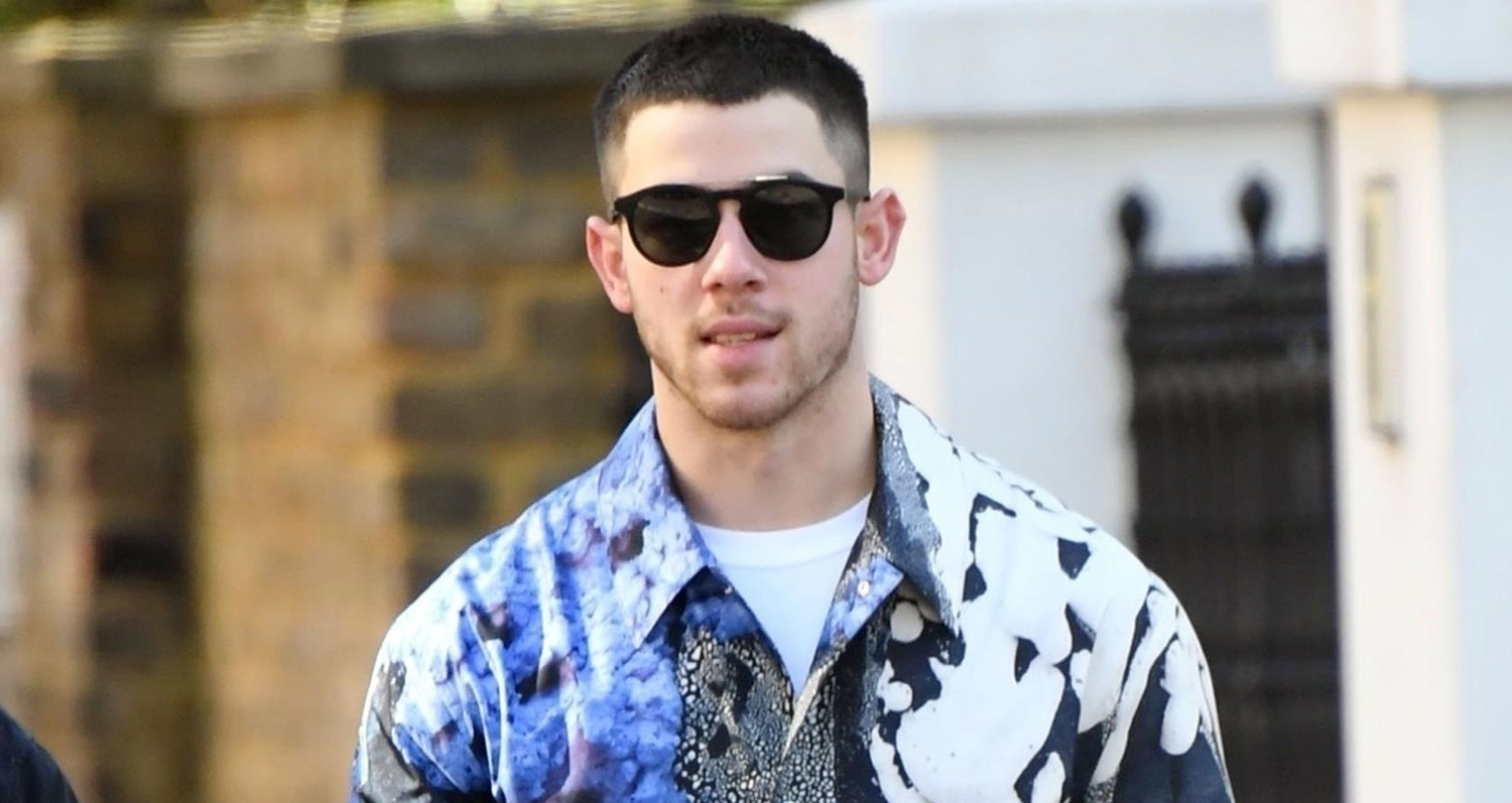 Nick Jonas Rocks Shades For His Walk Around London | Nick Jonas | Just ...