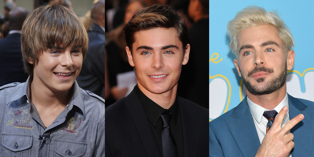 Check Out Zac Efron’s Transformation From Boy Next Door to Hollywood ...