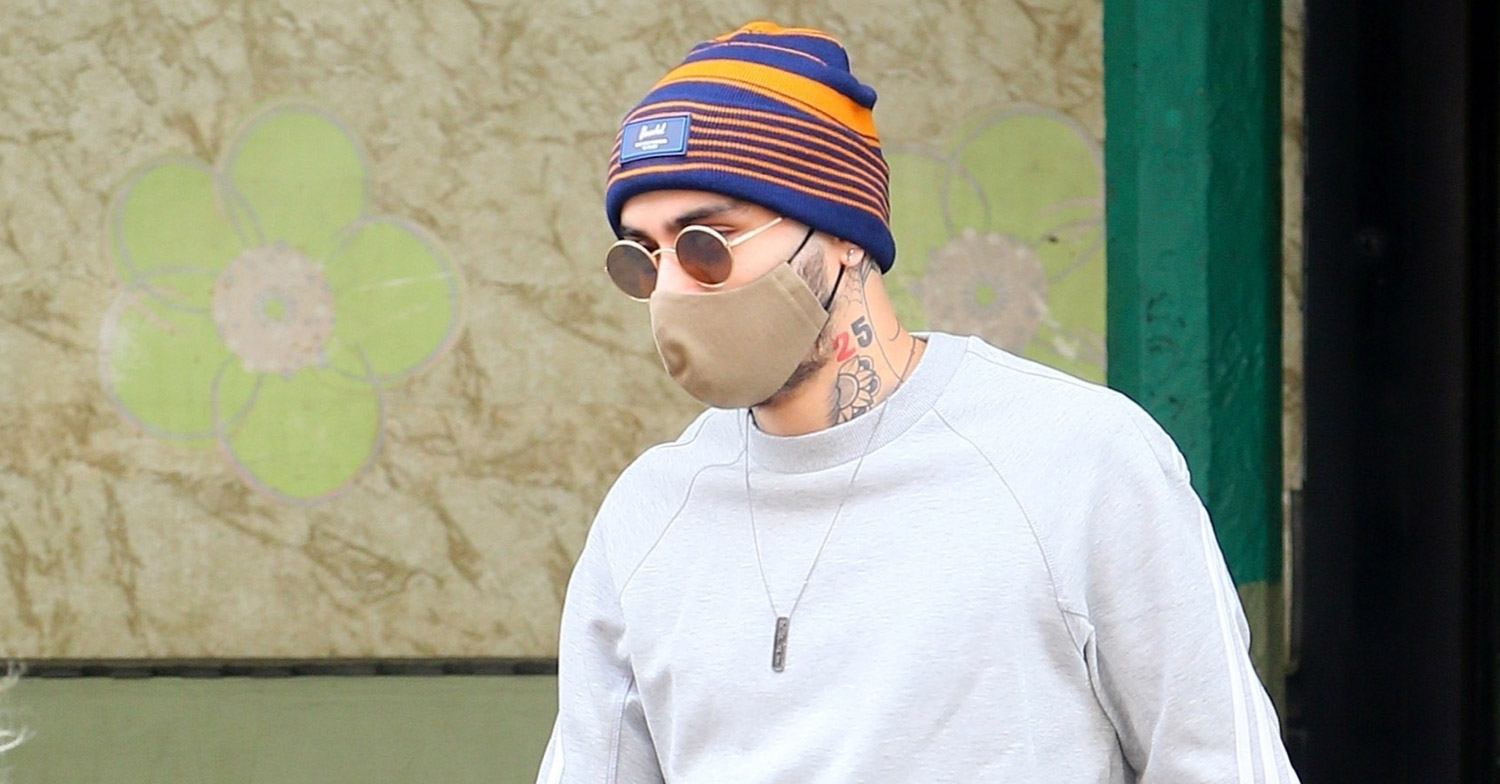 Zayn Malik Wearing A Beanie