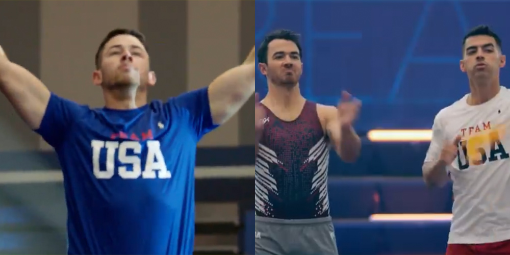 Nick Jonas Attempts a Flip In New ‘Olympic Dreams’ Teaser Video – Watch ...