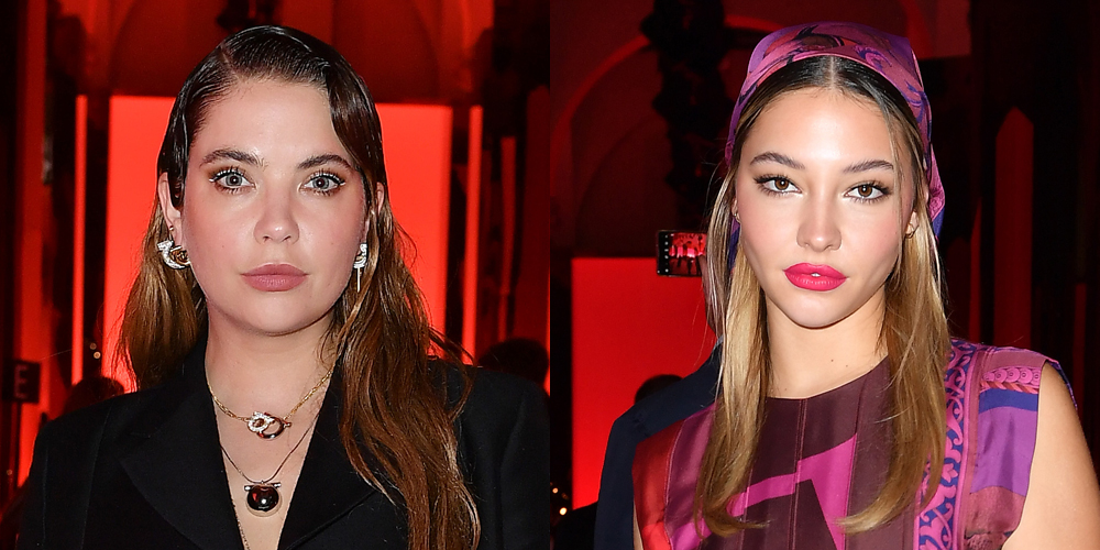 Ashley Benson & Madelyn Cline Step Out For Salvatore Ferragamo’s Milan ...