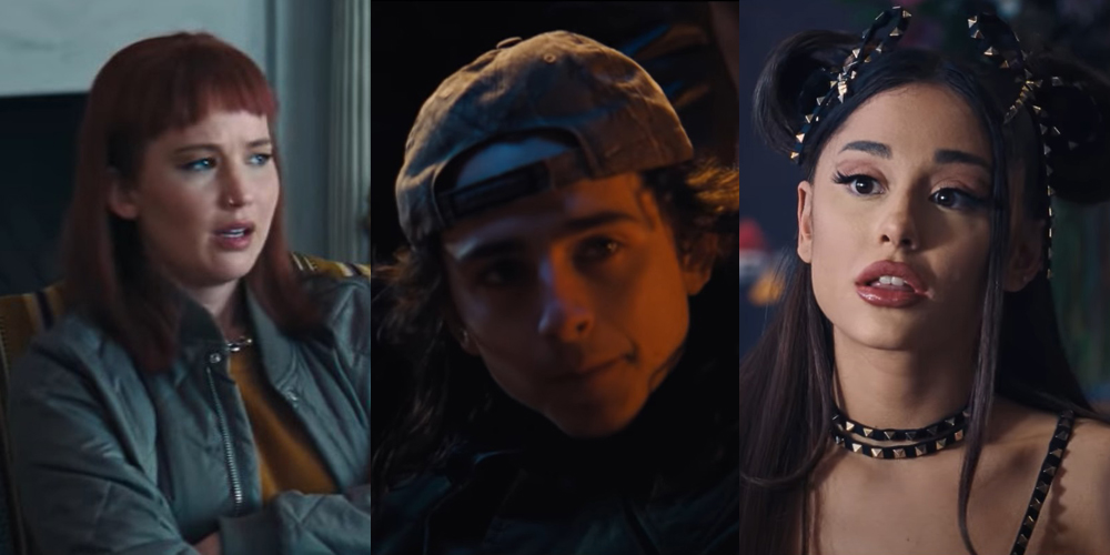 Jennifer Lawrence, Timothee Chalamet & Ariana Grande Star In ‘Don’t ...