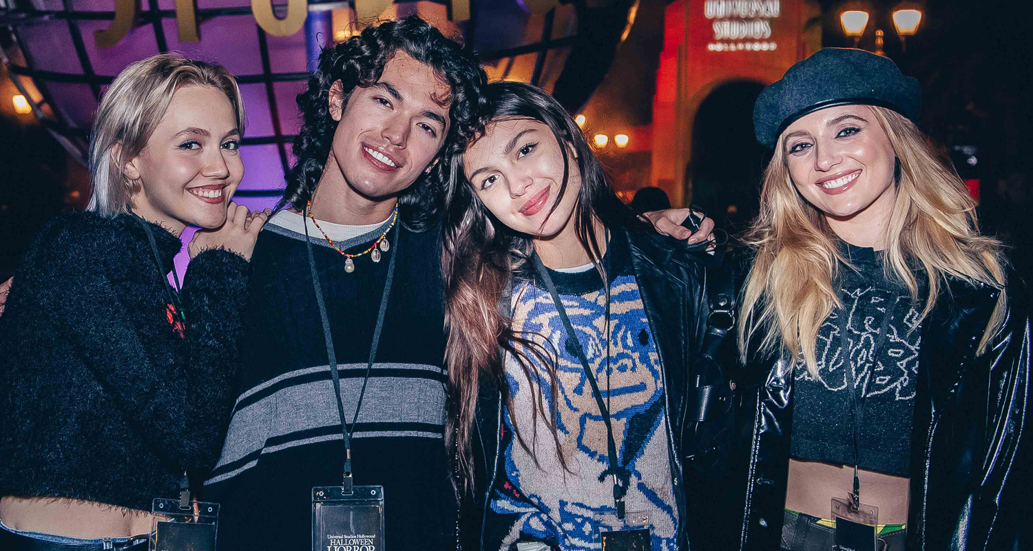 Olivia Rodrigo & Conan Gray Check Out Universal Studios’ Halloween ...
