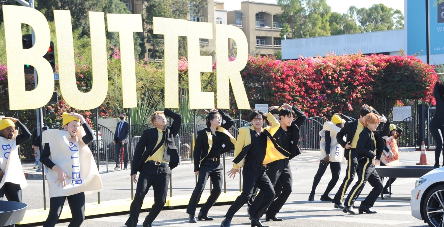 We Have the Photos from BTS’ Crosswalk Concert with James Corden ...