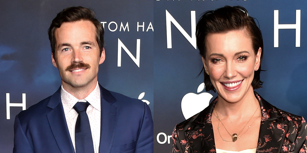 Ian Harding Rocks a Mustache at ‘Finch’ Premiere With Katie Cassidy ...