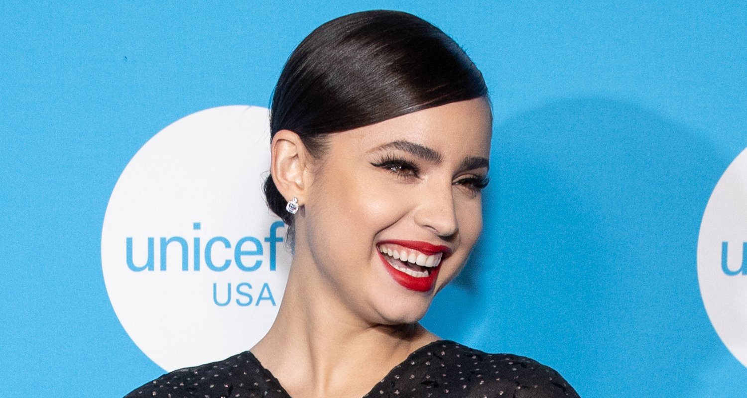 Sofia Carson Channels Audrey Hepburn at the UNICEF 75th Anniversary ...