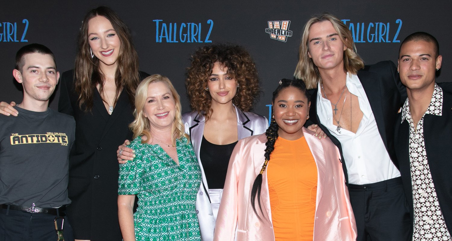 Griffin Gluck Shows Off Shaved Head at ‘Tall Girl 2′ Screening With Ava ...