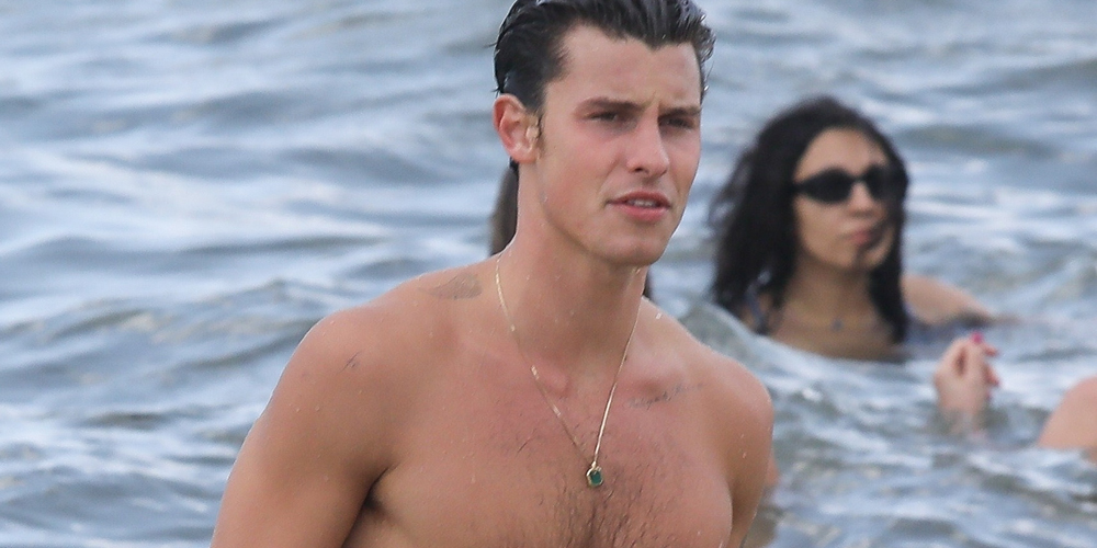 Shawn Mendes Makes a Splash During a Day at the Beach in Miami | Shawn ...