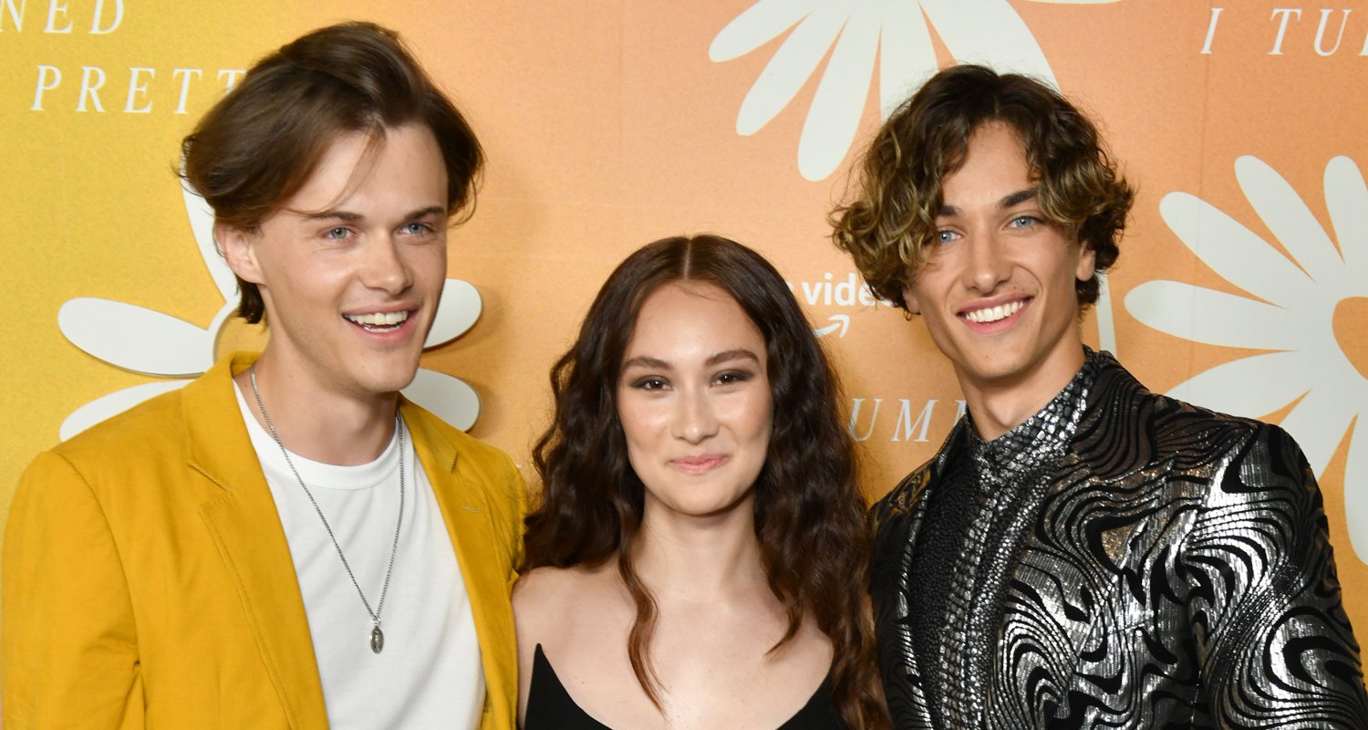 Lola Tung, Gavin Casalegno & Christopher Briney Premiere New Series ‘The Summer I Turned Pretty ...